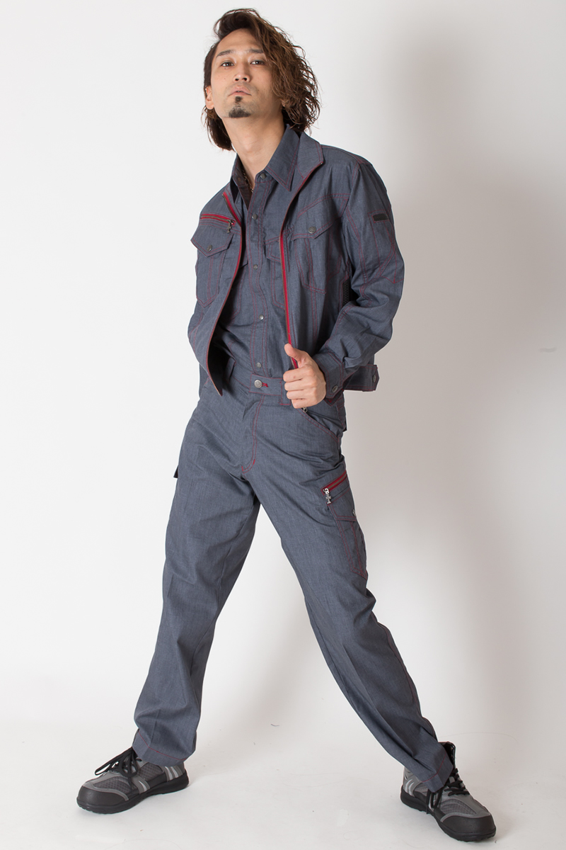 【JAWIN(ジャウィン)】【春夏作業服】長袖ジャンパー56400 | おしゃれ作業服のだいまつネットストア